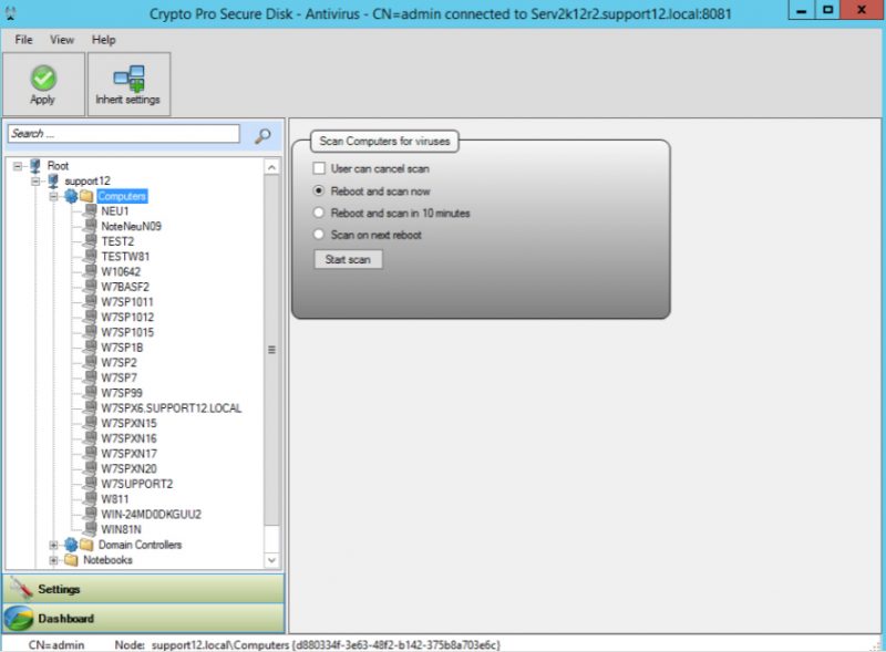 Secure Disk DesInfect - Cryptware IT Security